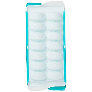 OXO Tot 2-Piece Baby Food Freezer Tray With Protective Cover, Teal