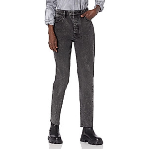 A | X ARMANI EXCHANGE Women's 5 Pocket Carrot Dark Washes, Indigo Denim, 28