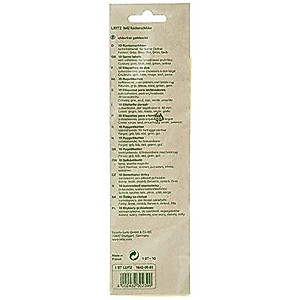 Leitz Self Adhesive Replacement Spine Labels for Standard 80 mm Lever Arch Files, Wide and Short, 61 x 192 mm, Paper, 16420085 - Grey, Pack of 10