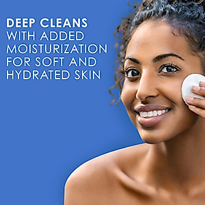 Noxzema Classic Clean Original Deep Cleansing Cream for Soft & Smooth Skin – Real Eucalytpus Extract Noxzema Moisturizing Cleansing Cream Face Wash, 12 Oz Ea (Pack of 4)