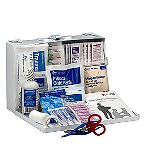First Aid Only 224-U/FAO 25-Person Emergency First Aid Kit for Home Renovation, Job Sites, and Construction Vehicles, 106 Pieces