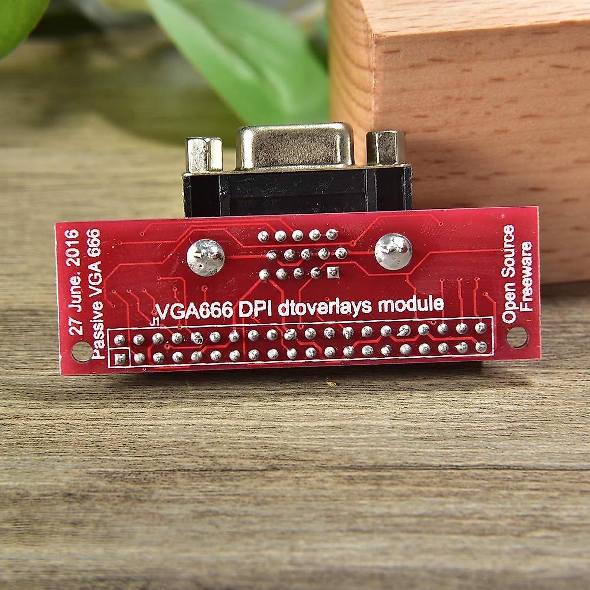 Comimark 1Pcs Gert-VGA 666 VGA666 Module Adapter Board for Raspberry Pi 3 B 2 Model B+ A+