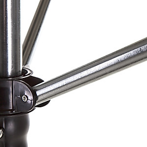 Minky Easy Breeze 115 Ft. Round 3 Arm Rotary Clothesline, Umbrella Drying Rack for Laundry, Easy Operation, Silver