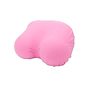 Soft Boobs Pillow, 3D Memory Foam Sleep Pillow Creative Realistic Boobs Breasts Pillow Cushion, Sexy Couple Kawaii Toy Pillow Funny Gift (Red)