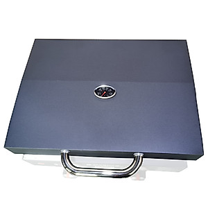 Blackstone 22 Inch Griddle Hood Cover with Handle and Temperature Gauge