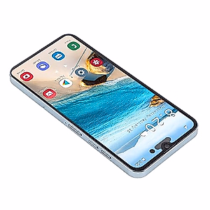 PUSOKEI Unlocked Smartphone, Cell Phone, 6.1in IPS Large Screen, 4GB RAM 64GB ROM, 11, 8MP+16MP Camera, 5G WiFi, 4G Network, Face Unlock, 4000mAh Battery (Blue)