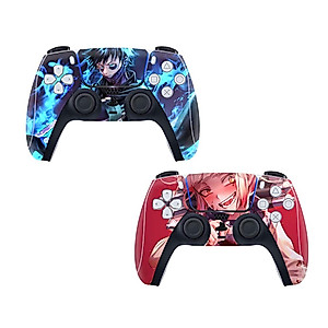 EBTY-Dreams Inc. - Set of 2 Boku no Hero Academia Toga Himiko, Dabi Vinyl Skin Sticker Decal Protector For Playstation 5 (PS5) Controllers