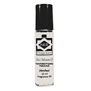 NKR Fragrance - Perfume and Cologne Oil for Women and Men - Designer Type - Our Version Of (T Ford - F*cking Fabulous - unisex)