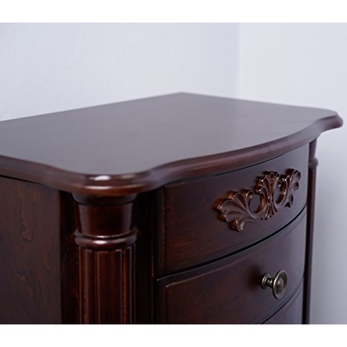 Hives and Honey Morgan Armoire Jewelry Cabinet, Dark Walnut