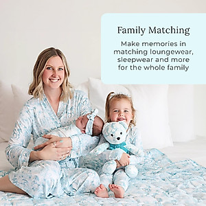 Posh Peanut Footie Pajamas for Baby Girls – Sleepers in Ultra-Soft Viscose from Bamboo with 2-Way Zipper & Ruffle Trim – Newborn to Toddler Sleepwear (Lacey, 3-6 Months)