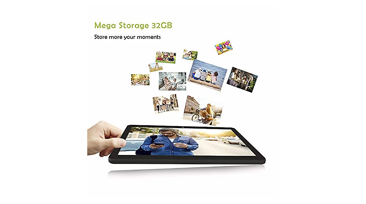 Hoozo Android Tablet 10 Inch, WiFi Tablet with 32GB Storage, 8MP Camera ...