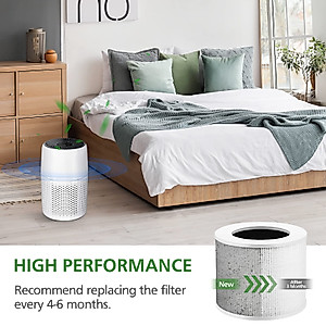 2-Pack Core Mini Filter Compatible with LEVOIT Core Mini Air Purifie-r, 3-in-1 H13 HEPA High-Efficiency Activated Carbon Pre-filter for LEVOIT Core Mini Replacement Filter, Core Mini