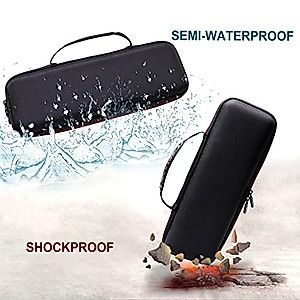 LTGEM EVA Hard Case for Brother ADS-1250W / ADS-1700W / ADS-1200 Wireless Document Scanner - Protective Carrying Storage Bag