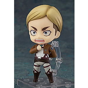Good Smile Attack On Titan Commander Erwin Smith Nendoroid Action Figure