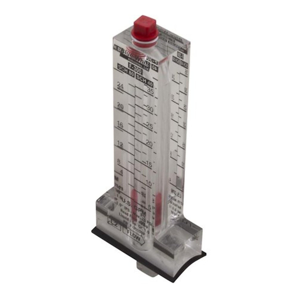 Blue-White F-30100P Horizontal Flow Meter