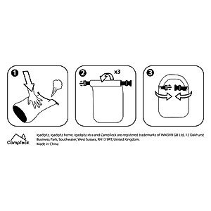 CampTeck 1.5L, 2.5L & 3.5L Dry Sack Water Resistant Storage Dry Bag for Camping, Rafting, Fishing, Canoeing, Boating, Kayaking, Snowboarding etc. – Neon Green