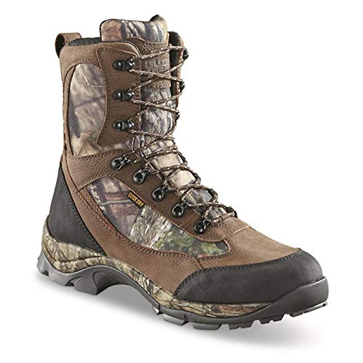Guide Gear Hunting Boots for Men Waterproof Country Pursuit 9" MOBU Country 11 2E (Wide)