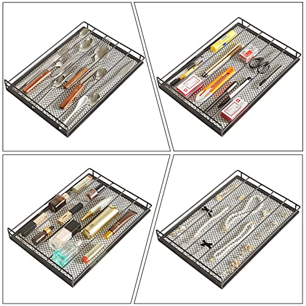 IBUYKE 2-Tier Coffee Pod Drawer Holder for K Cup, Capsule Pods Storage Organizer, Compact Under Coffee Pot Storage Drawer, Slim Home Kitchen Counter Organizer TCJ002H