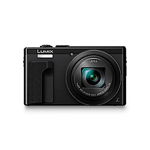 Panasonic Lumix 4K Digital Camera with 30X LEICA DC Vario-ELMAR Lens F3.3-6.4, 18 Megapixels, and High Sensitivity Sensor - Point and Shoot Camera - DMC-ZS60K (BLACK)