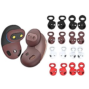 8 Pairs for Galaxy Buds Live Ear Tips Silicone Covers Replacement Earbud Tips Accessories Anti-Slip Ear Tip Compatible with Samsung Galaxy Buds Live