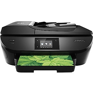 HP - OfficeJet 5741 Wireless All-In-One Printer - Black