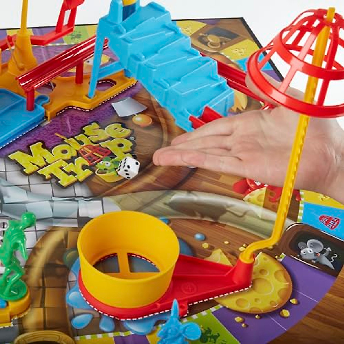 Hasbro Gaming Mouse Trap Kids Board Game, Family Board Games for Kids, Easier Set-Up Than Previous Versions, Kids Games for 2-4 Players, Kids Gifts, Ages 6 and Up