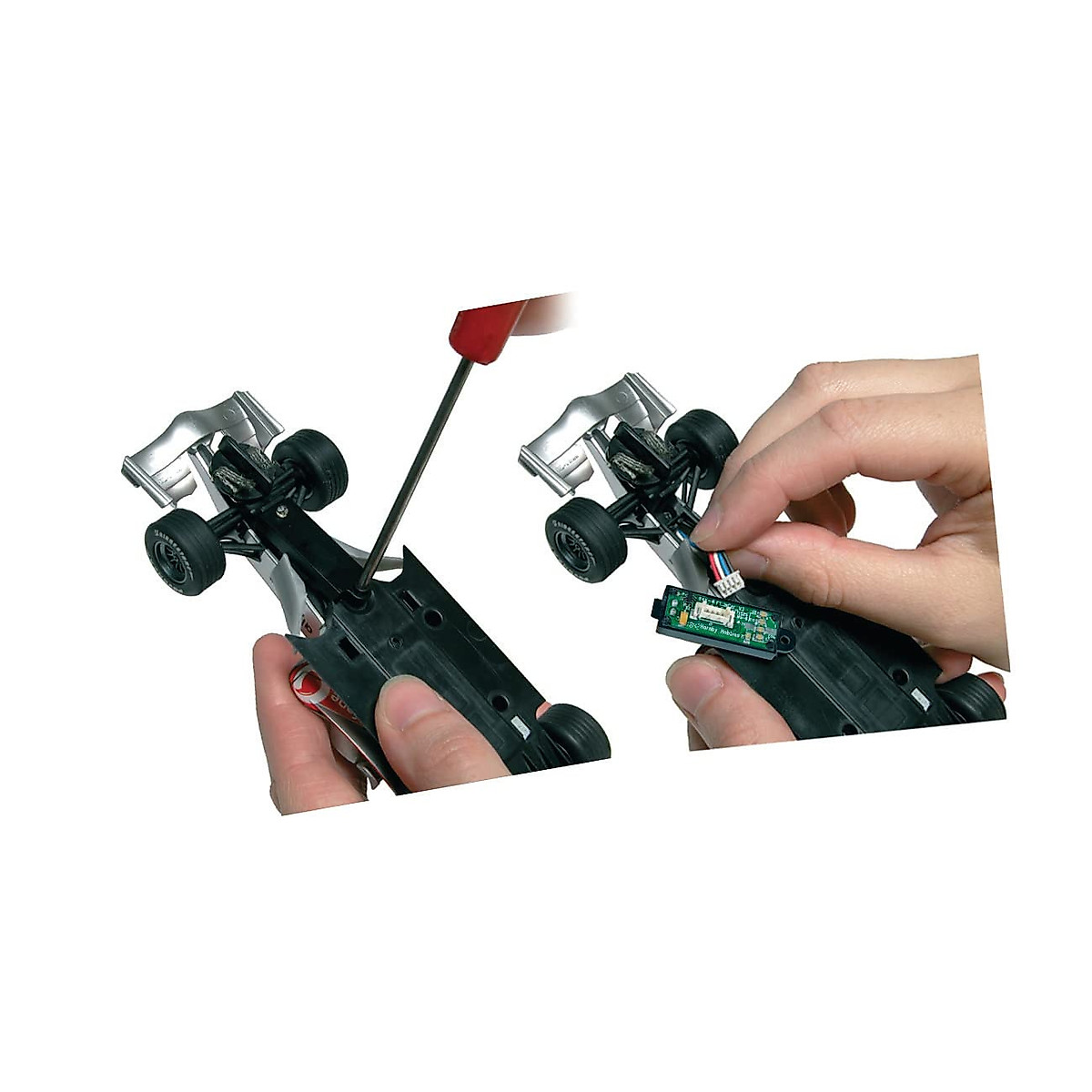 Scalextric 1:32 Scale Slot Car (Single Seater) Easyfit Digital Microchip Plug C8516