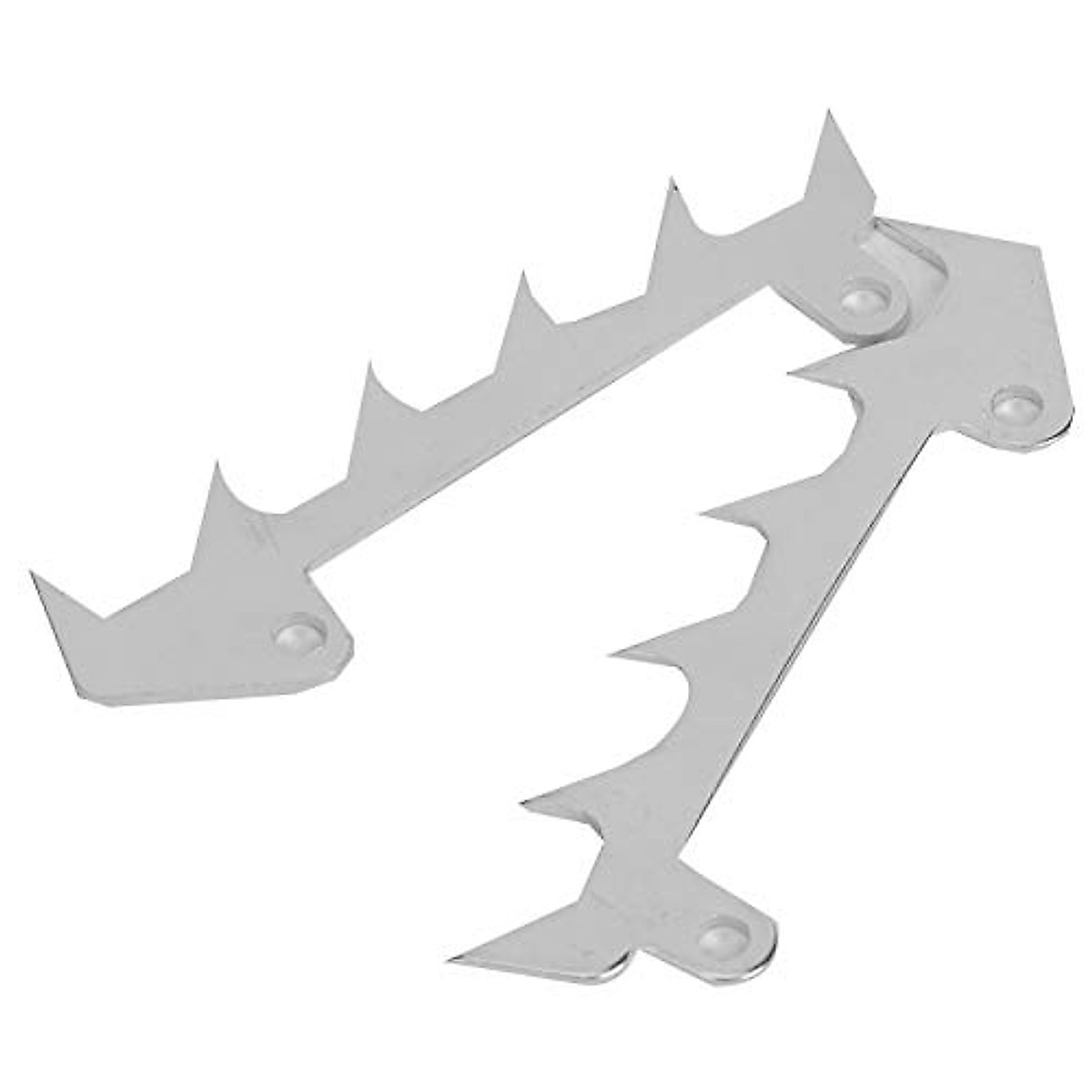 Yencoly Bumper Spike, 2Set High‑Hardness Steel Corrosion Eesistance Chainsaw Spare Parts Nut Chainsaw Accessories, for Chainsaw Garden Home Farm