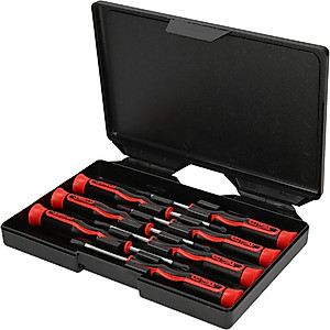 KS TOOLS Precision Screwdriver Set, 7 pcs, PH and Slotted