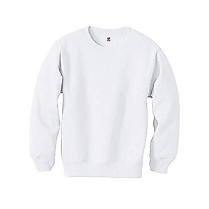 Hanes ComfortBlend EcoSmart Crewneck Sweatshirt (P360) White, S