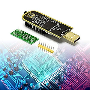 KOOBOOK 2Pcs USB CH341A Series Programmer Burner Chip 24 EEPROM BIOS Writer 25 SPI Flash