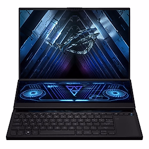 EXCaliberPC 2023 ASUS ROG Zephyrus Duo 16 GX650PZ-XS96 Pro Extreme (AMD Ryzen 9 7945HX, 32GB RAM, 2TB NVMe SSD, RTX 4080 12GB, 16" QHD+ 240Hz 3ms, Windows 11 Pro) Gaming Laptop