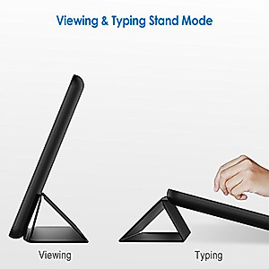 JETech Case for Amazon Fire HD 8 Tablet (8th / 7th / 6th Generation - 2018, 2017 and 2016 Release) Smart Cover with Auto Sleep/Wake (Black)