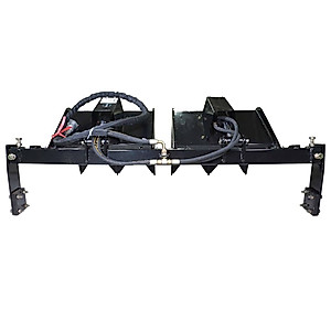 Titan Attachments Bolt-on Grapple Loader Bucket Attachment 60" - 72" Adjustable