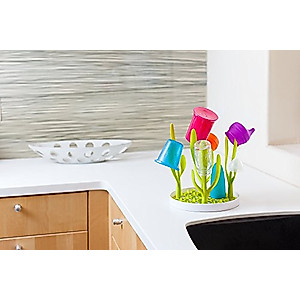 Boon Spring Countertop Drying Rack, Green (B11139)