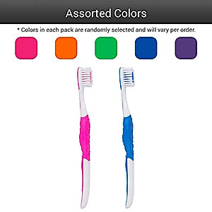 PRO-SYS® Kids Toothbrush (Colorful 2-Pack) - Made with Soft Dupont™ bristles (Ages 6-10 for Young Children)