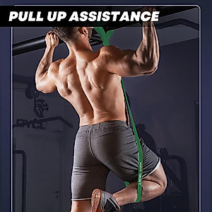 Acull Resistance Bands for Working Out, Pull Up Assistance Bands, Exercise Bands, Workout Bands, Excersing Bands, Resistance Band Set for Men Women, Stretch Bands for Physical Therapy, Home Workouts