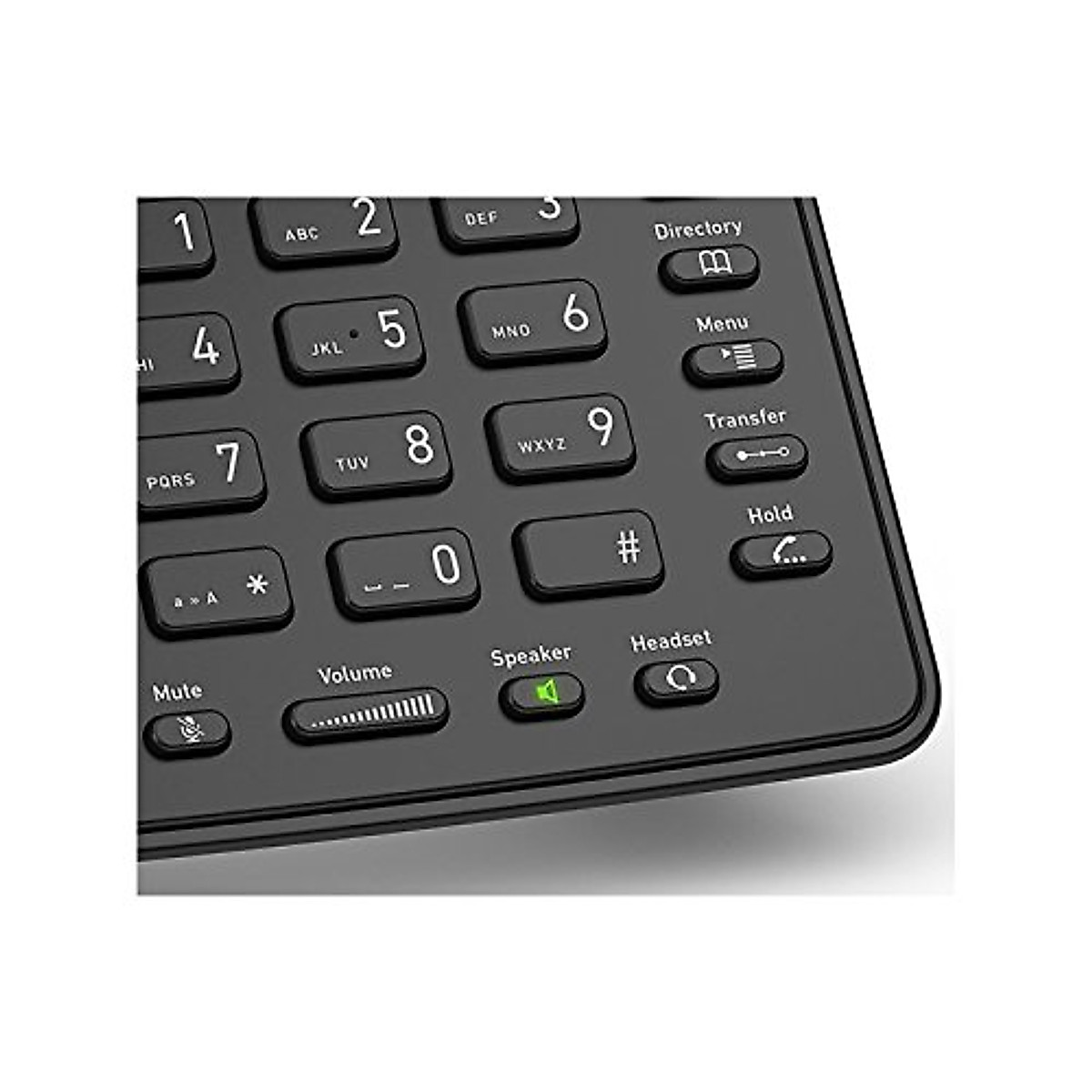 Snom SNO-D745 Sip Desk Phone with High-Resolution Display VoIP Phone and Device, Black
