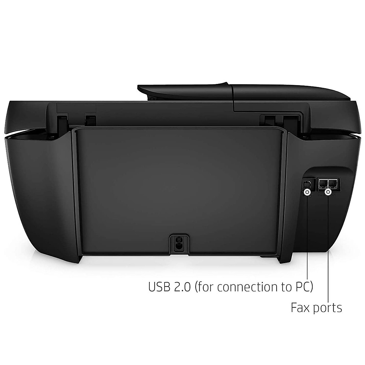 HP OfficeJet 3830 All-in-One Wireless Color Inkjet Printer - Print Scan Copy Fax - 2.2" Touchscreen, 20 ppm, 4800 x 1200 dpi, 35-Sheet ADF, Manual Duplex Printing, 4 x 6 Photo, Tillsiy