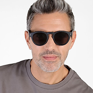 Illesteva Sunglasses Leonard - Matte Black/Grey