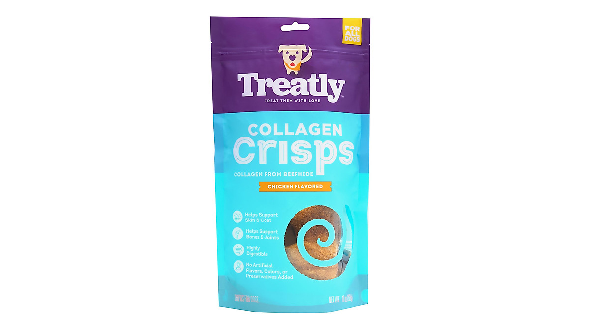Treatly Collagen Crisps for Dogs - Chicken Flavor (10oz)