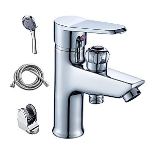 Mikikit Kitchen Faucet Waterfall Faucet Bathroom Faucets Bathtub Faucet Sink Faucet Hot and Cold Water Faucet Utility Faucet Water Faucet Outdoor Faucets for Bath Sinks Mixing Valve Basin