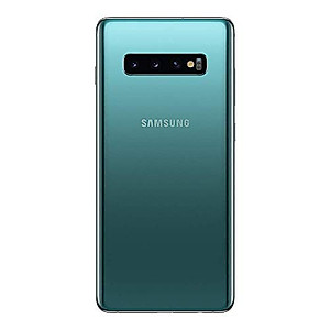 Samsung Galaxy S10+ Plus 128GB+8GB RAM SM-G975F/DS Dual Sim 6.4" LTE Factory Unlocked Smartphone International Model No Warranty (Prism Green)