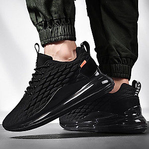 Air Cushion 720 Sneakers Fish Scale Tide (Green,41)