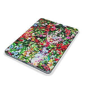 Cute Vintage Flowers Art case Compatible with iPad Mini Air Pro 7.9 8.3 9.7 10.2 10.9 11 12.9 inch Pattern Cover New 2022 2021 Trifold Stand 3 4 5 6 7 8 9 Generation 309 (9.7" 5/6 gen)