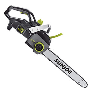 Sun Joe iON100V-18CS-CT 18-Inch 100-Volt Brushless Lithium-iON Cordless Handheld Chain Saw, Tool Only