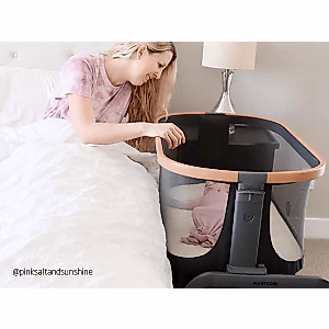 Maxi-Cosi Iora Bedside Bassinet, 4 Height Positions to Choose from?, Essential Grey