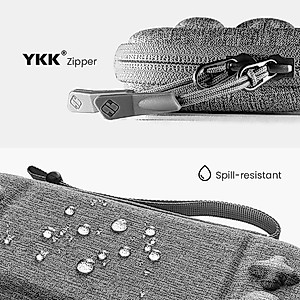 tomtoc Switch Lite Case, Slim Protective Carrying Case with Original Patent, Travel Storage Switch Lite Sleeve with 8 Game Cartridges and Military Level Protection for Nintendo Switch Lite, Turquoise