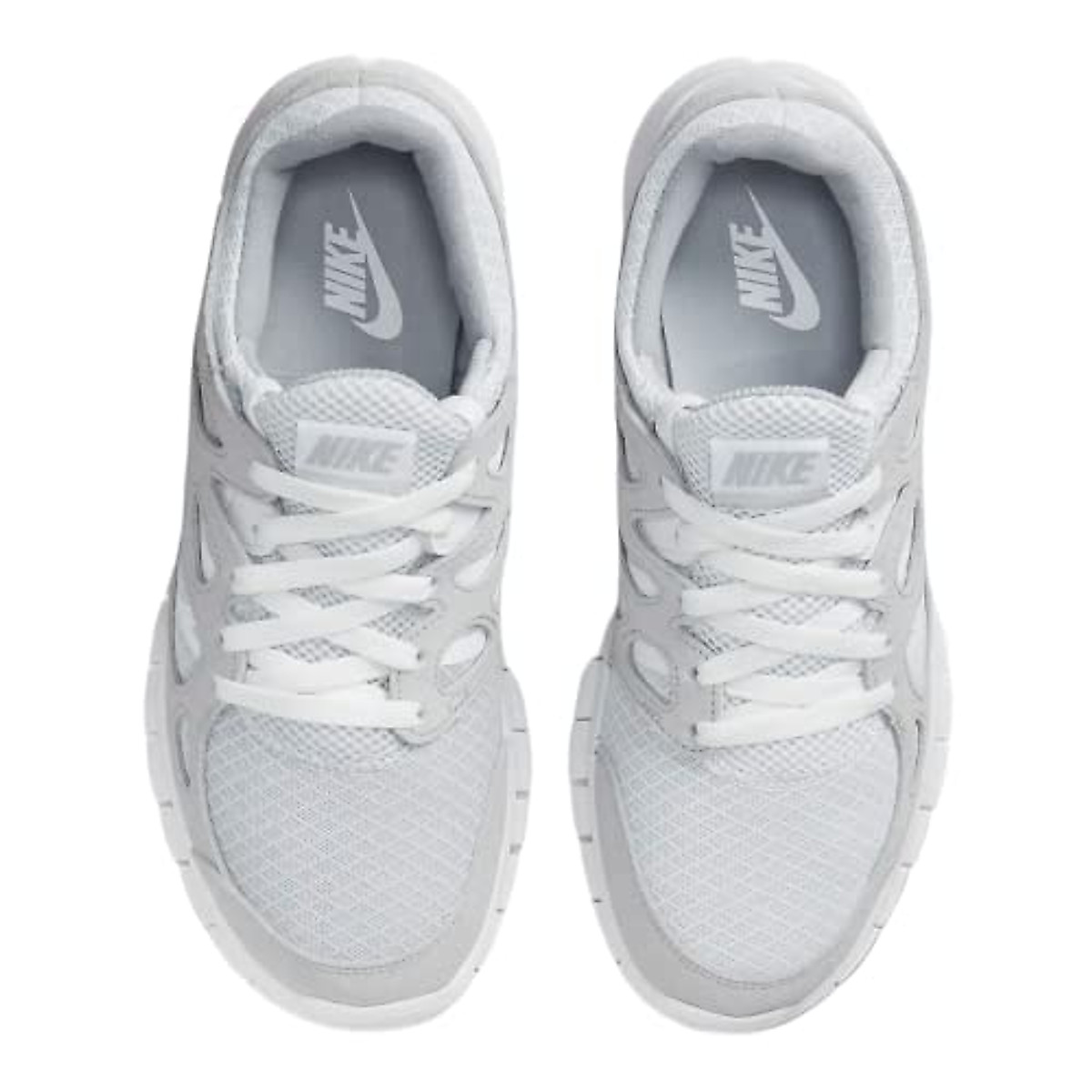 Nike mens Free Run 2 Shoes, Wolf Grey/White/Pure Platinum, 9