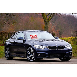 Ram-Pro 9" X 12" Sale Sign for Car and Auto Sales - Rust Free Clear and Visible Text Long Lasting with A Space to Hand Write, (4 Pack)